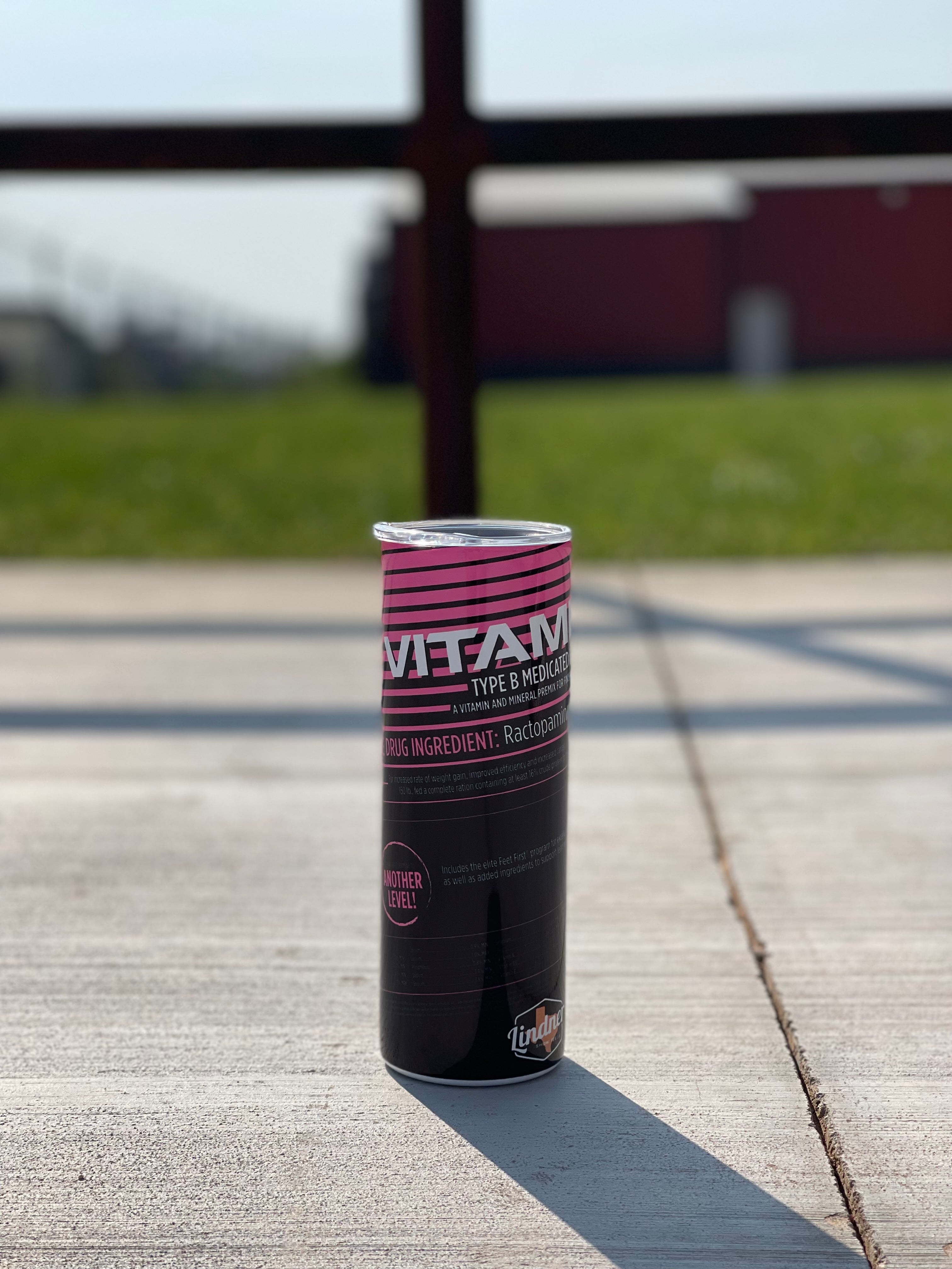 Stainless Steel Tumblers- VITAMIN P – Lindner Show Feeds
