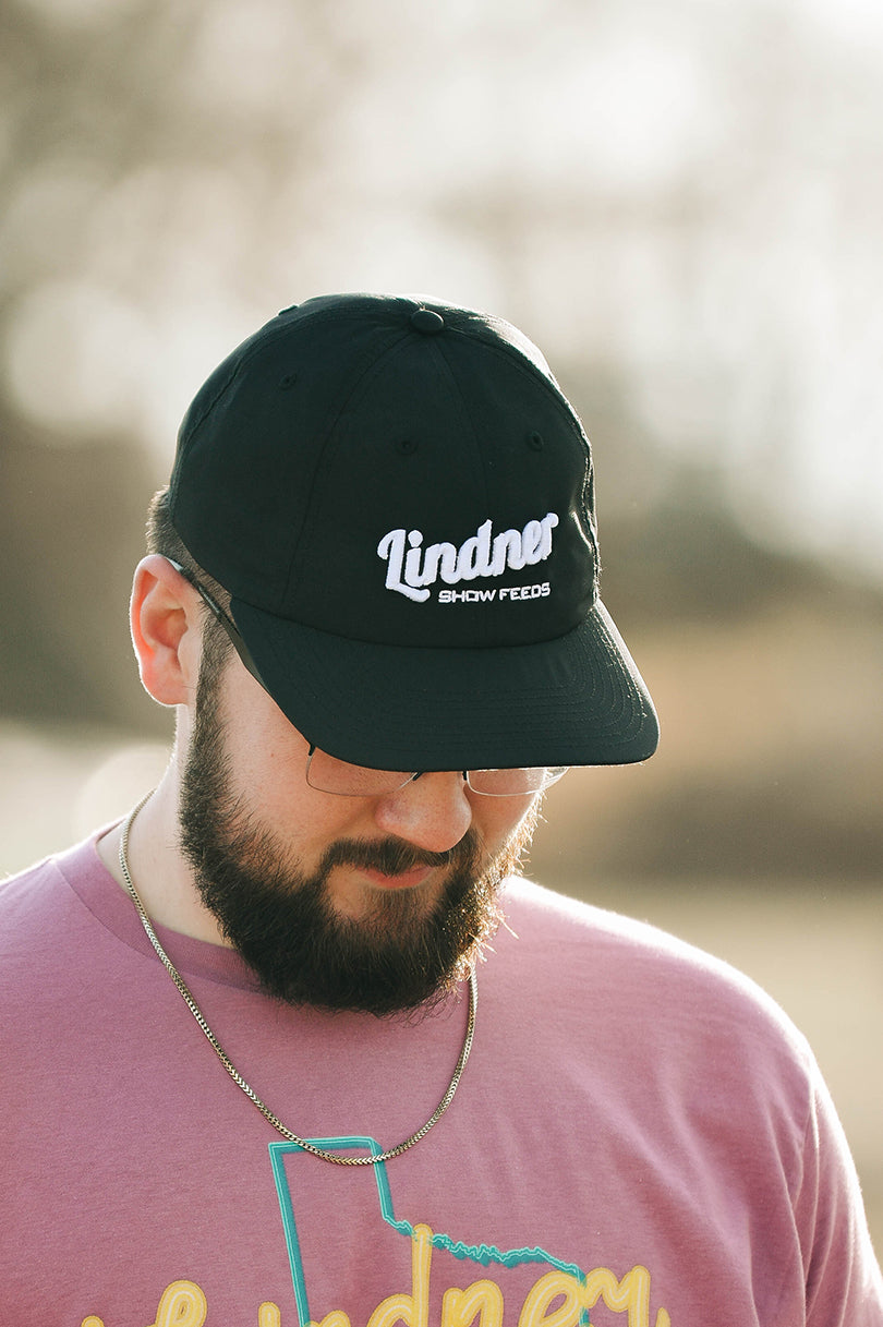Black Richardson 220- with Raised logo in white – Lindner Show Feeds