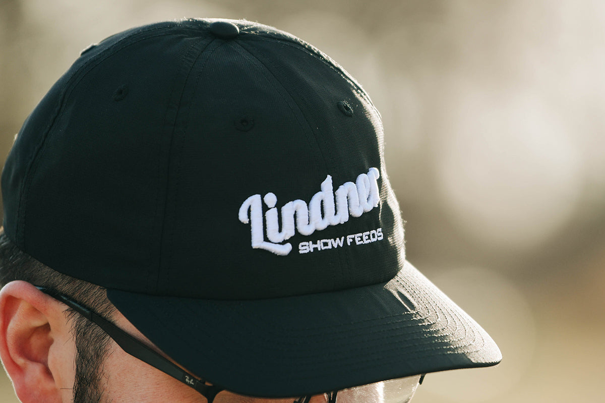 Black Richardson 220- with Raised logo in white – Lindner Show Feeds